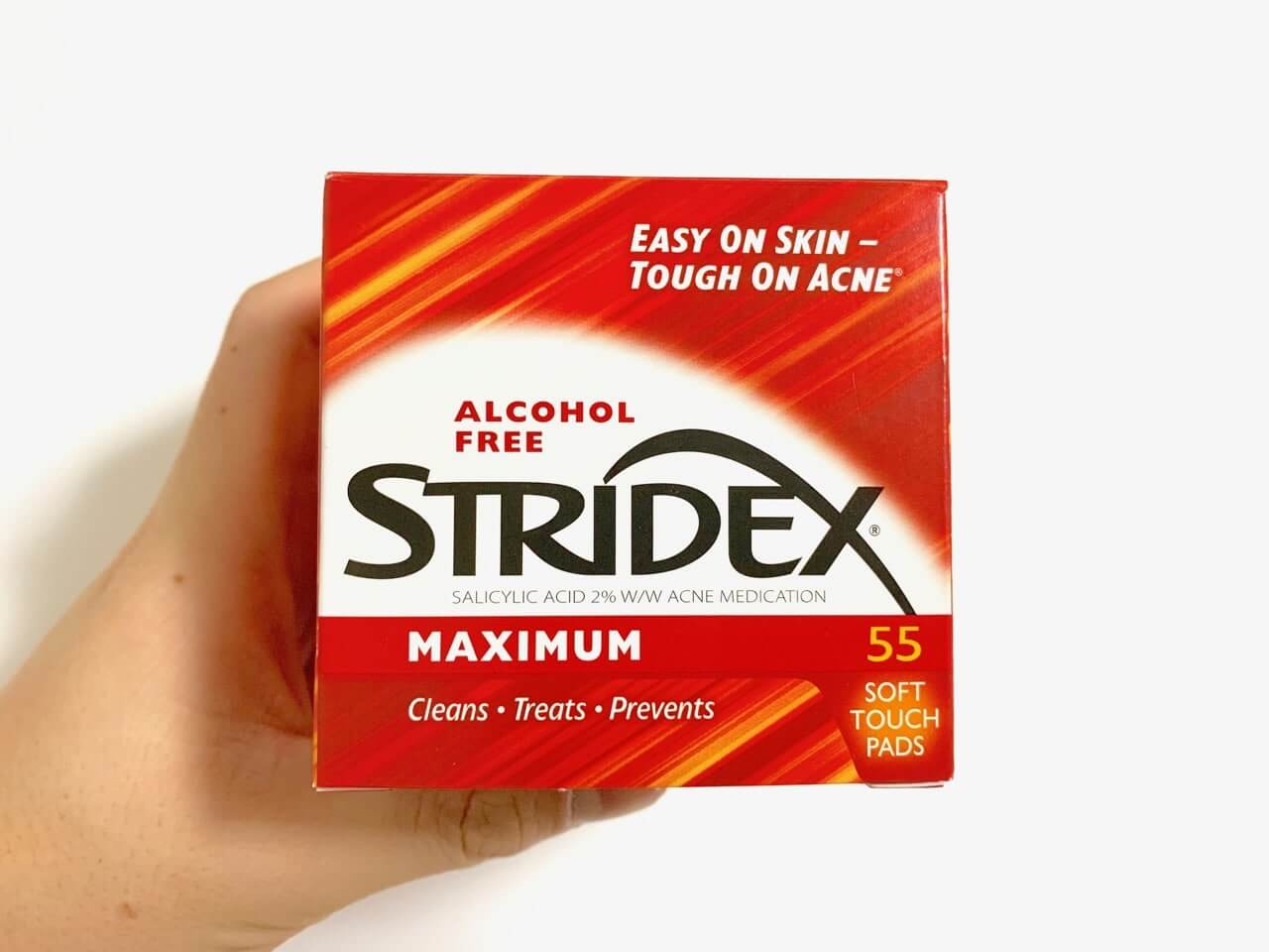 【iHerb】Stridexのニキビ・角栓・毛穴へ効果的な使い方